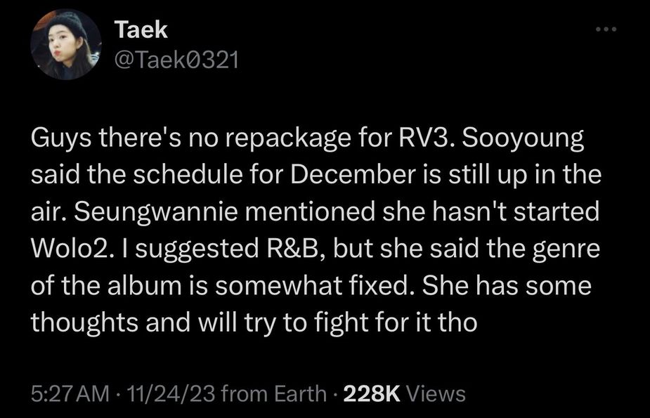 Angry Red Velvet Fans Claim Wendy Is Being Forced To Release Ballads By ...