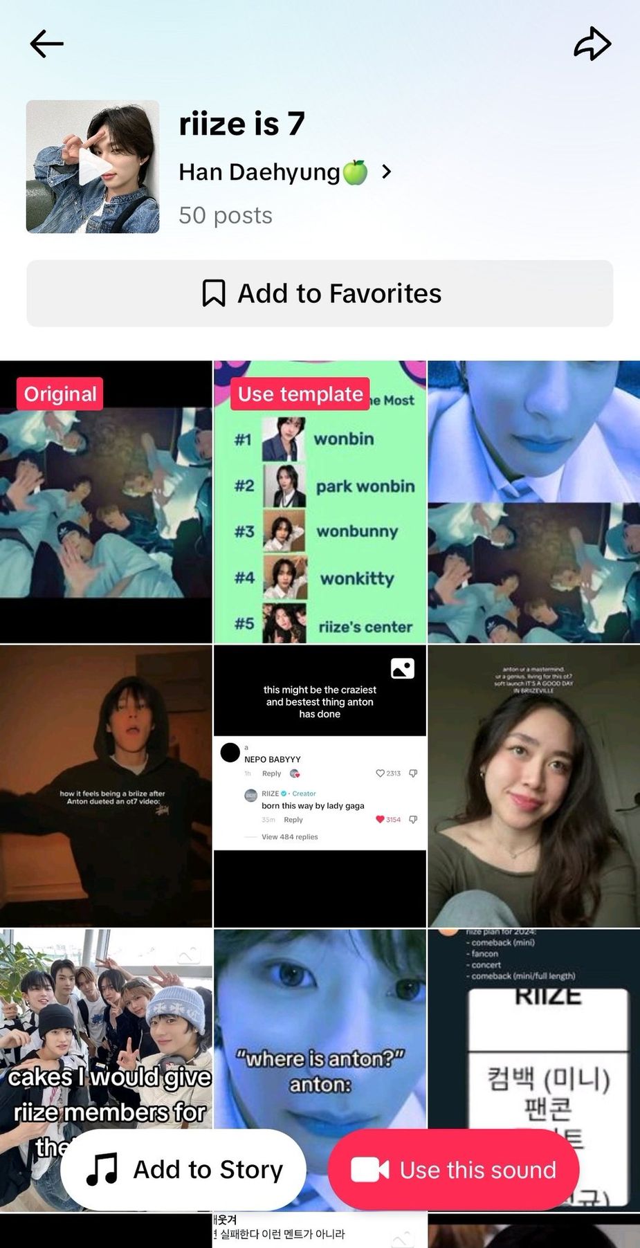 RIIZE's Seunghan Returns To TikTok, Thanks To Anton - Koreaboo