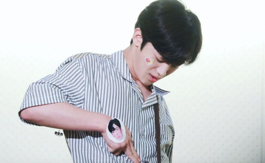 X1's Kim Yohan Tried to Look Sexy for His Fans at a Recent Fan Meeting ...