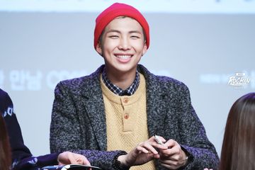Literally Just 47 Photos Of BTS Rap Monster’s Dimples - Koreaboo