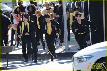 Here Are 20+ HD Photos Of BTS During James Corden's "Crosswalk Concert ...