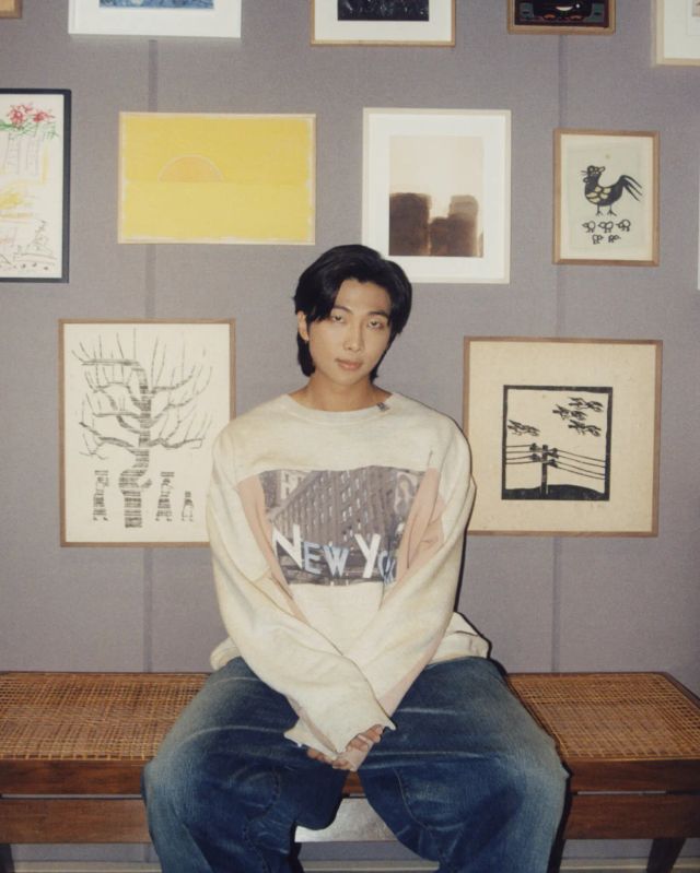 How BTS's RM Found His Passion For Visual Art - Koreaboo