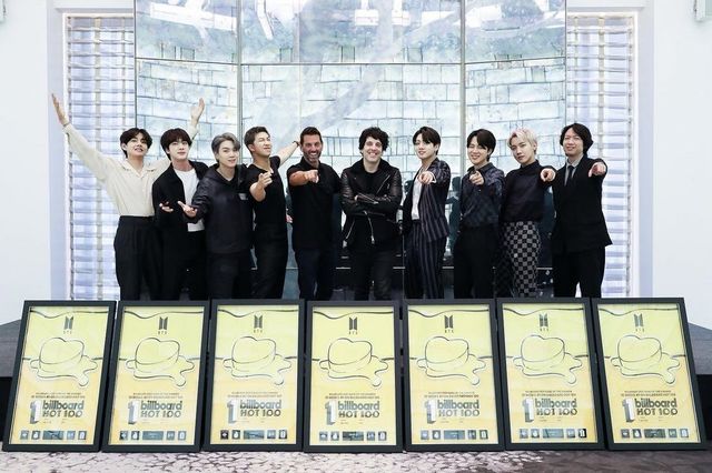 BTS Receive Plaques For Historic Reign Of "Butter" On Billboard Hot 100 ...