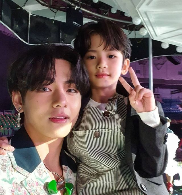 BTS V's "Inner Child" Shares Photos From "MAP OF THE SOUL ON:E"