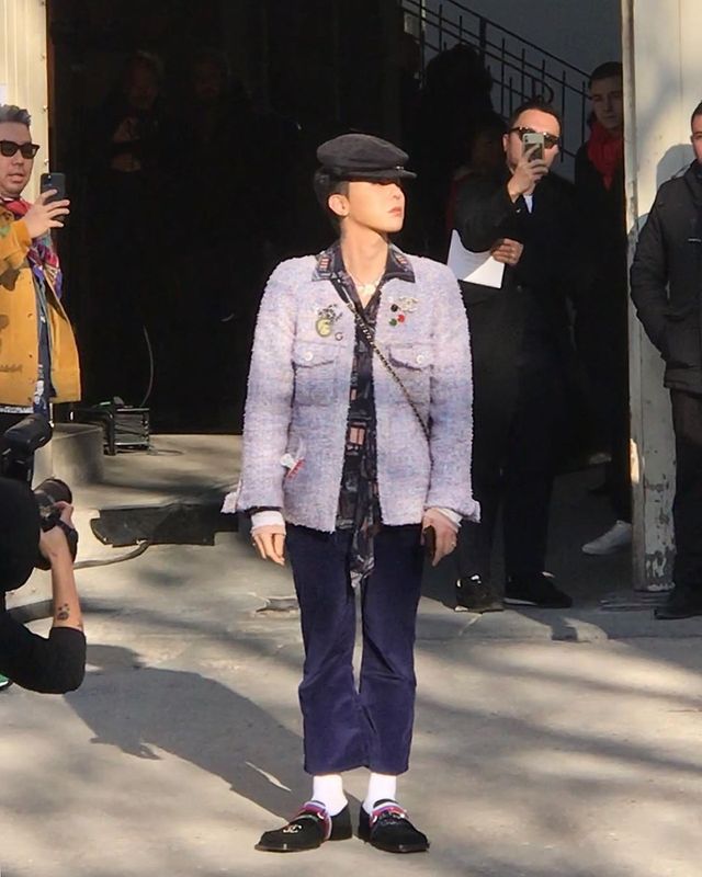 G-Dragon Praised For Pulling Off "Female Clothes" At Recent Chanel ...