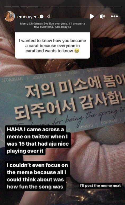 "Wednesday" Actress Emma Myers Became A SEVENTEEN Fan Thanks To One ...