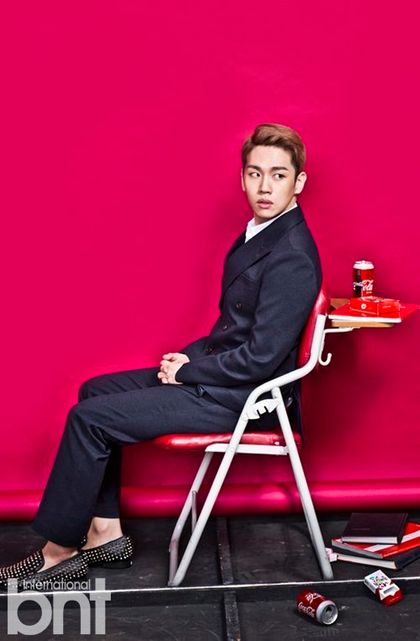 Hanhae shows off his individuality in "bnt International" pictorial