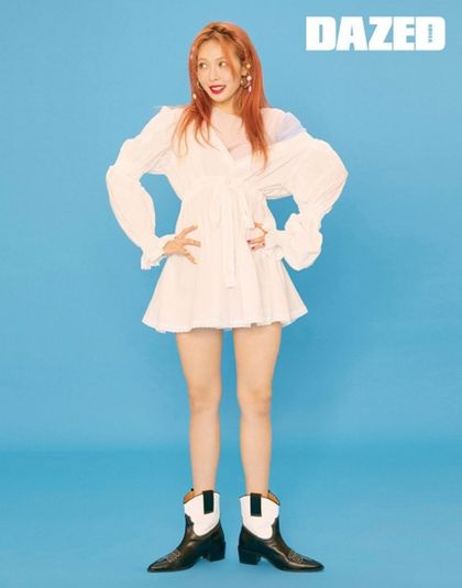 Only Hyuna Can Reach into Her Pants and Still Slay Her Photoshoot like ...