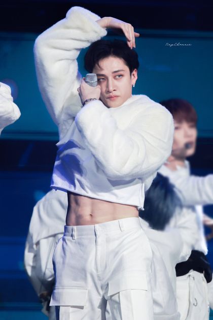 9 Times Stray Kids' Bang Chan Showed Off His Abs In A Crop Top - Koreaboo