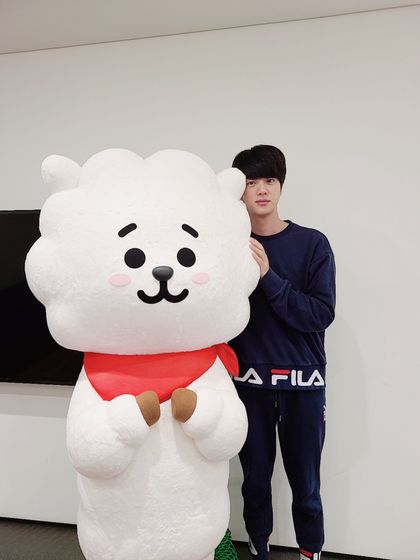 BTS's Jin Has A New Traveling Companion For His Argentina Trip - Koreaboo