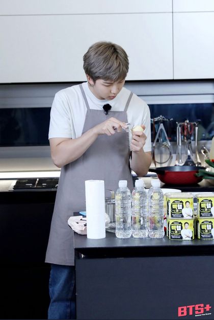 BTS's RM Reveals What He Did With The Prize He Received From Baek Jong ...