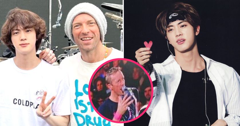 BTS's Jin Makes An Unexpected Cameo During Coldplay's Recent Argentina ...