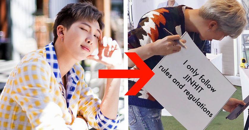 BTS's RM Followed In JinHit's Footsteps By Breaking "BTS World" Rules ...