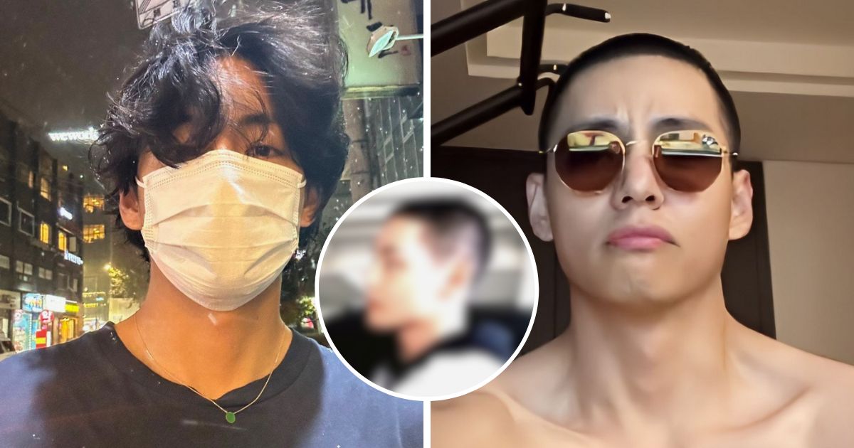 BTS V's Shaved Head Shape Shocks Korean Netizens - Koreaboo