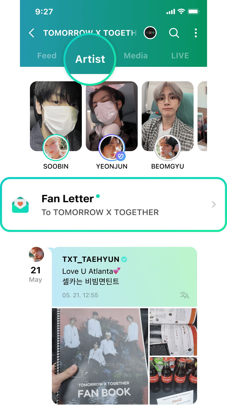 Weverse Introduces "Fan Letter" Feature To Talk To Your Favorite ...