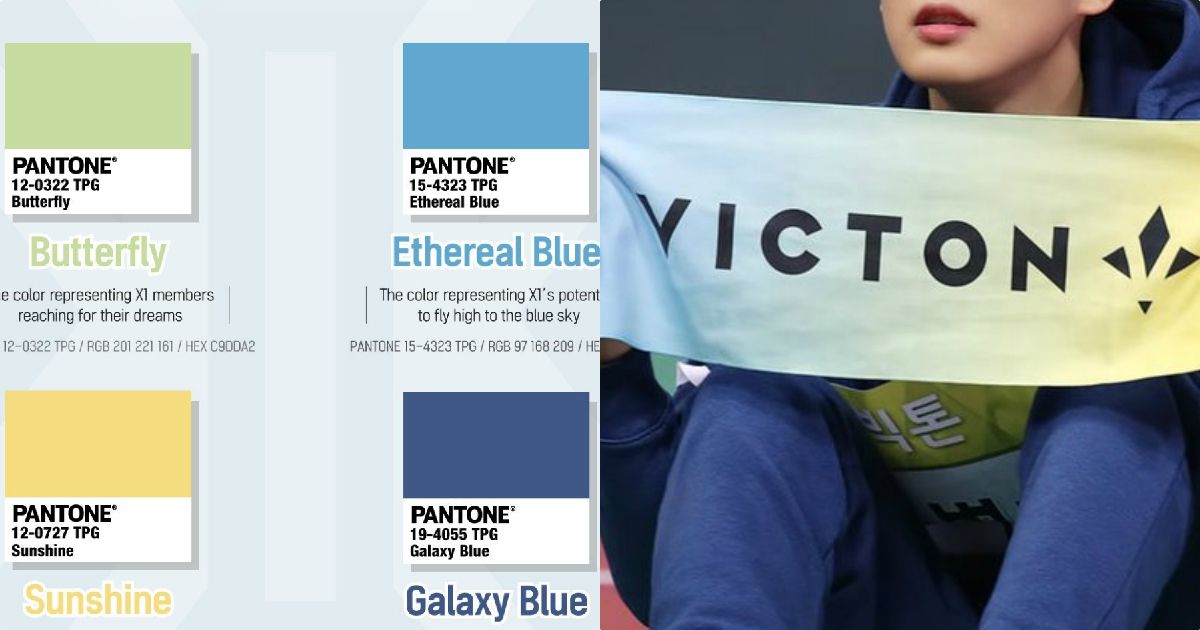 X1's Official Colors Gets Criticism For Being Too Similar To VICTONs ...