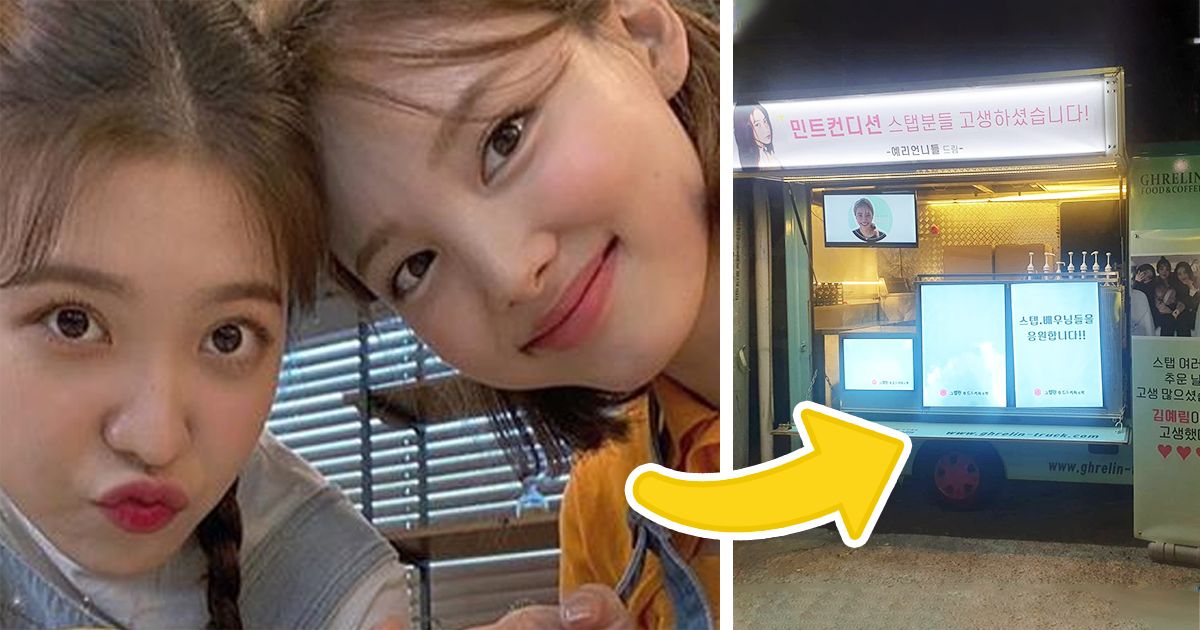 Red Velvet & TWICE's Nayeon Shower Yeri With Love & Support Trucks For ...